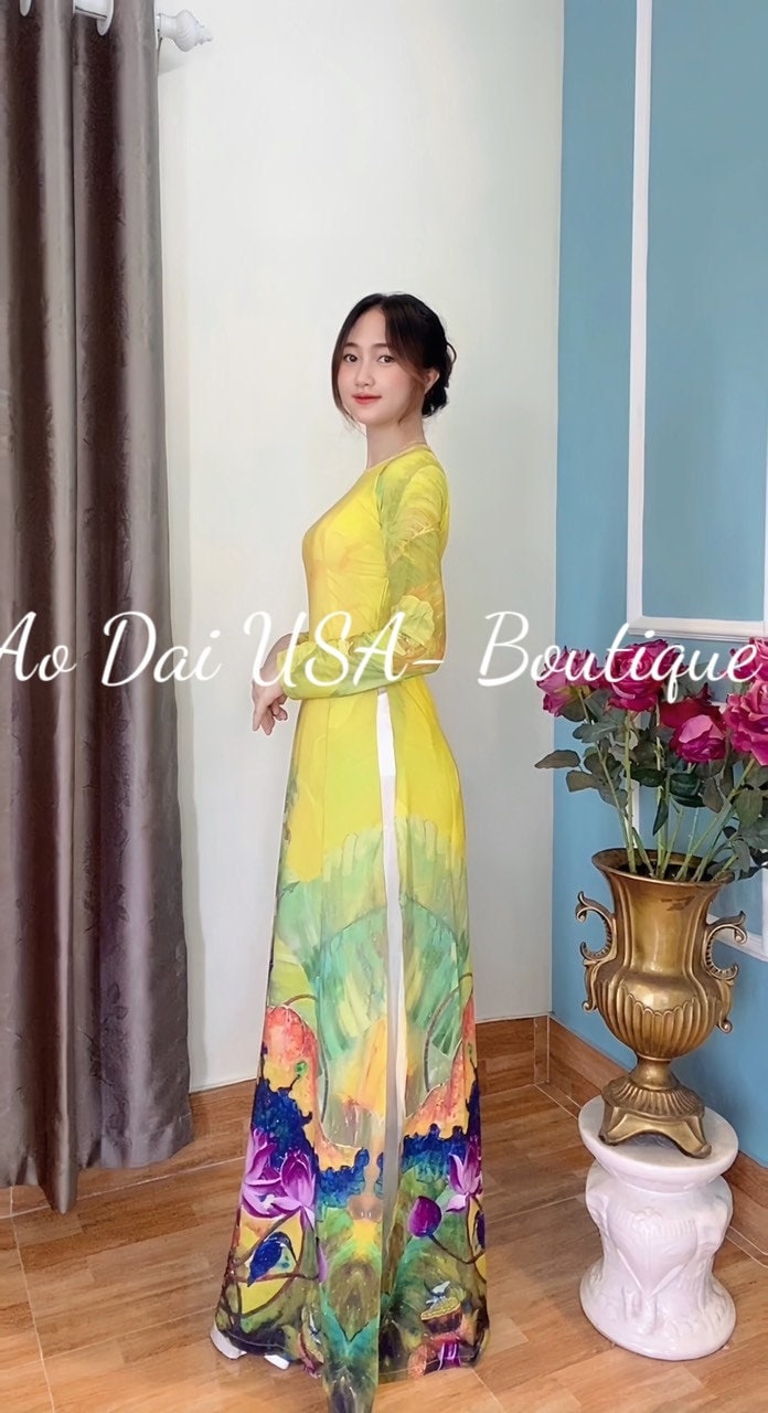 Set Lua Thai Tuan In-Pants include TTSALE – Ao Dai USA-Boutique