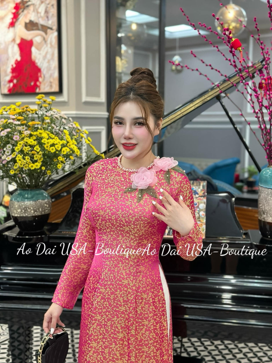 Ao Dai Lua Thai Tuan – Ao Dai USA-Boutique