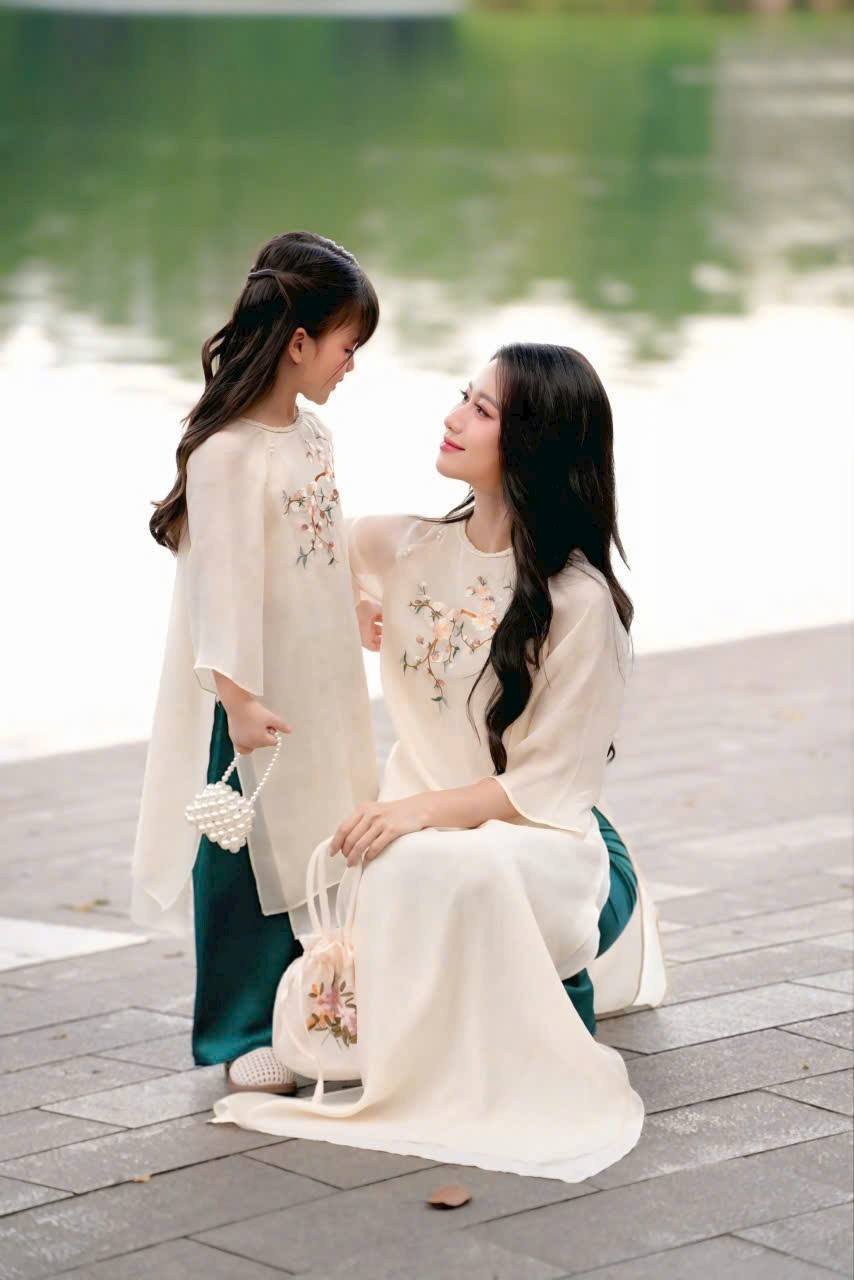 Modern Vietnamese Lunar New Year Outfit/ Ao Dai Gia Dinh Tet 2026 B65 ...
